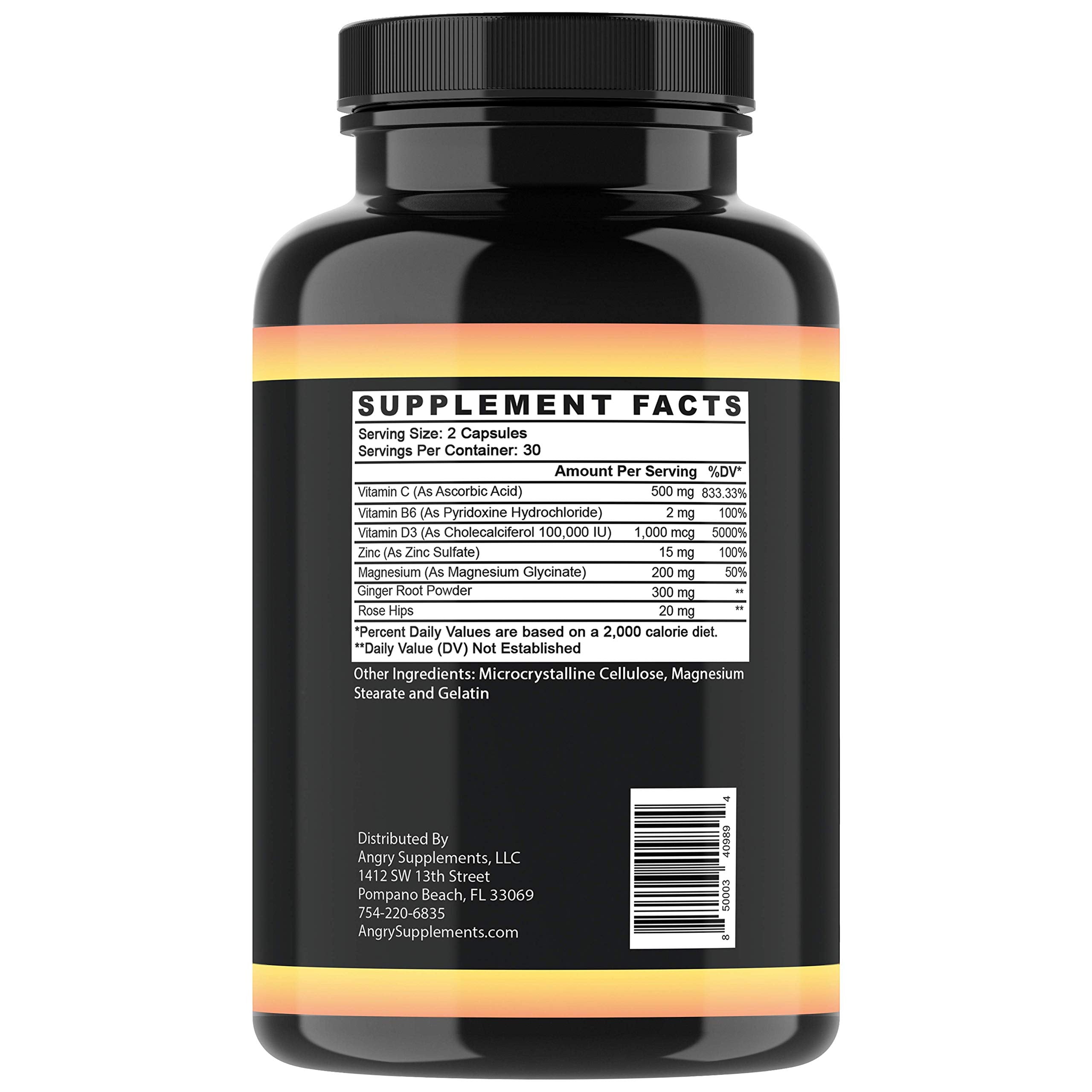 Immune support with blended vitamins