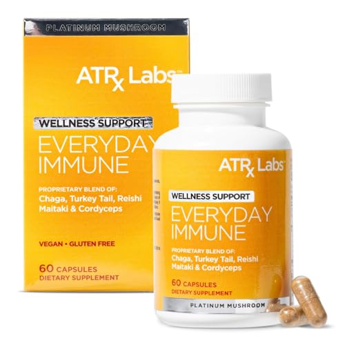 immune support with chaga and reishi