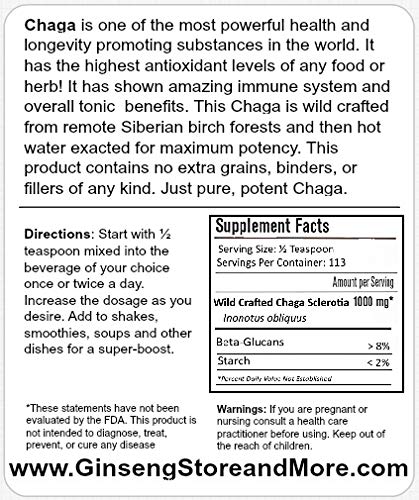 Immune support with chaga mushrooms