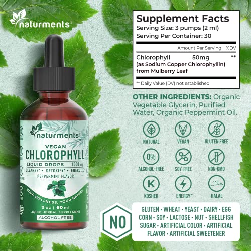 immune support with chlorophyll drops