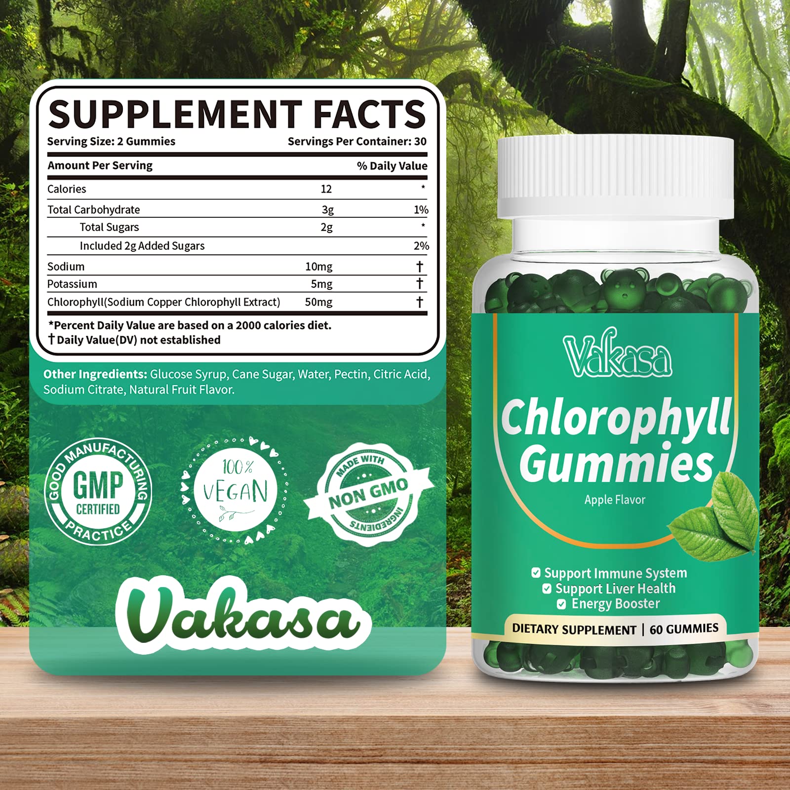 immune support with chlorophyll gummies