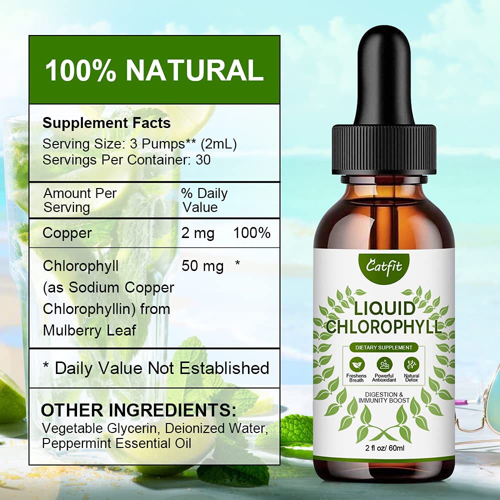 immune support with chlorophyll liquid