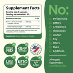 immune support with colostrum capsules