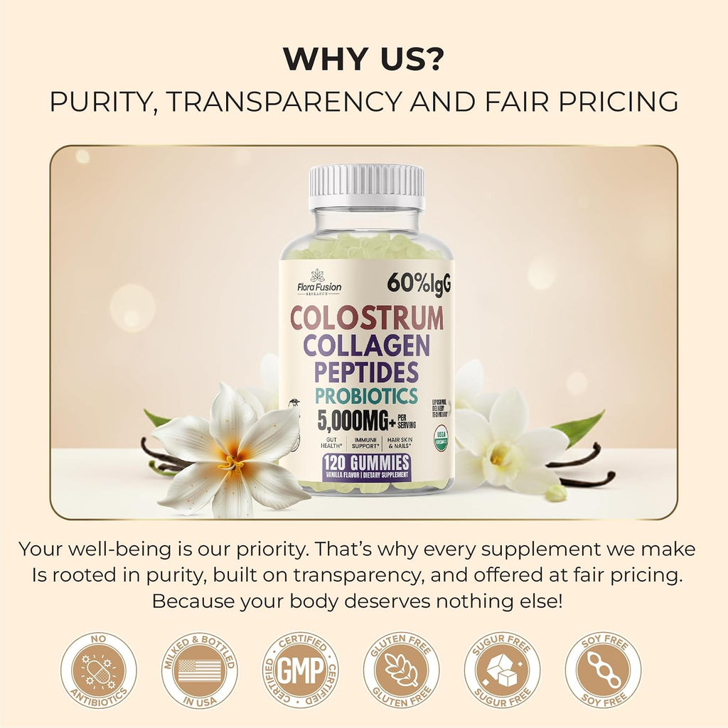 immune support with colostrum gummies