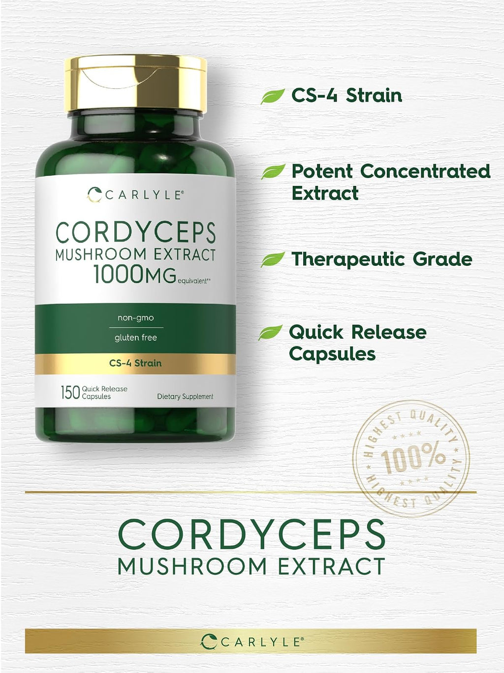 Immune support with Cordyceps mushrooms