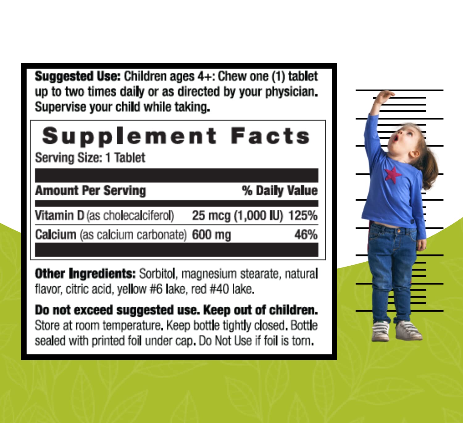 immune support with D-Cal Kids