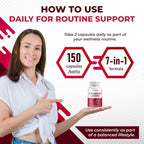 immune support with D-Mannose and cranberry