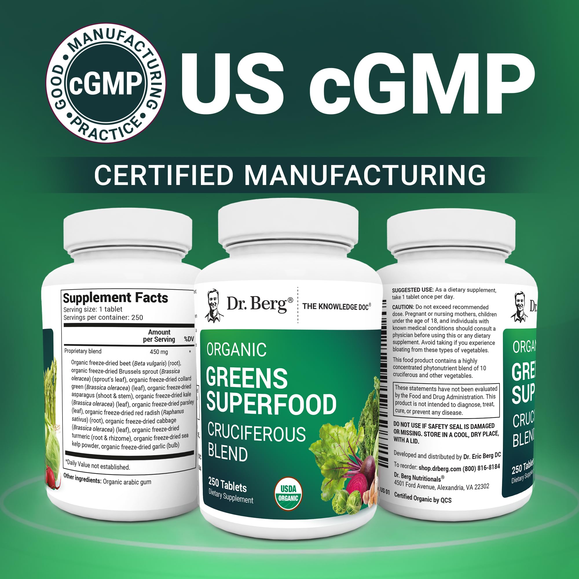 immune support with Dr. Berg's Greens