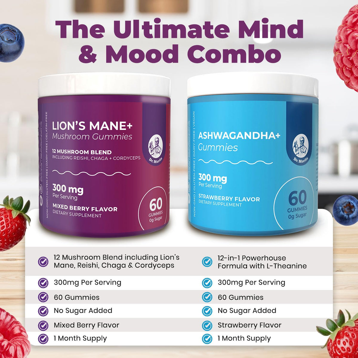 Immune support with DR. MORITZ gummies