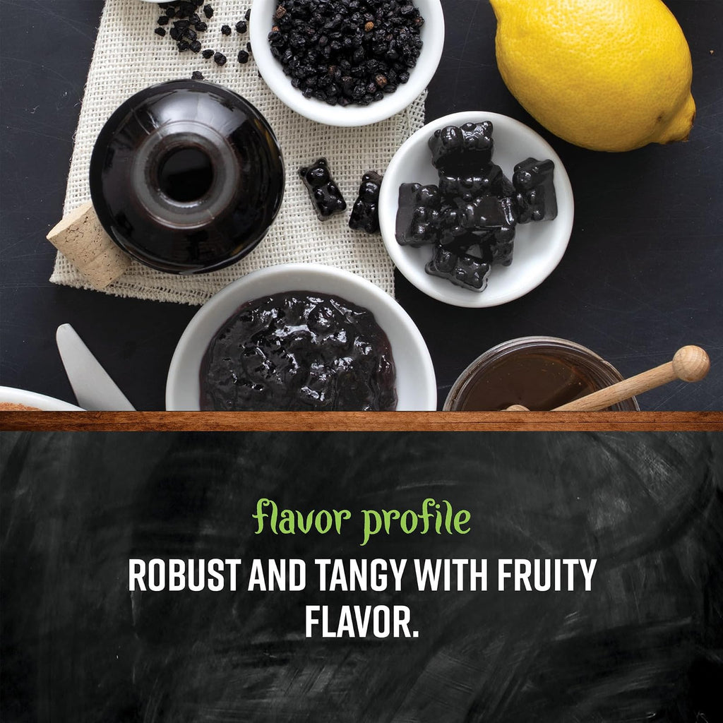immune support with dried elderberries