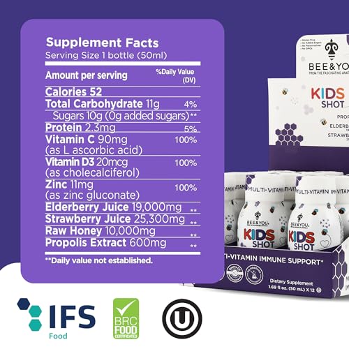 immune support with elderberry and honey