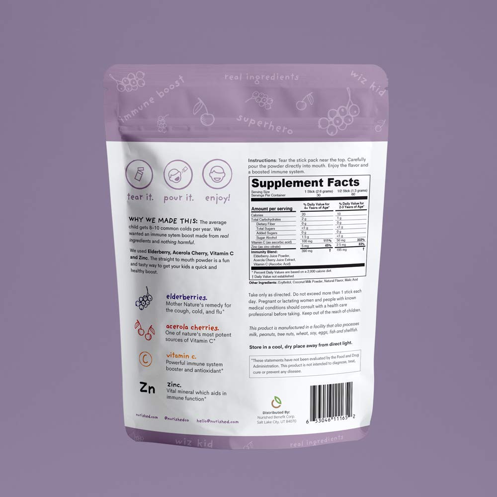 immune support with elderberry and zinc