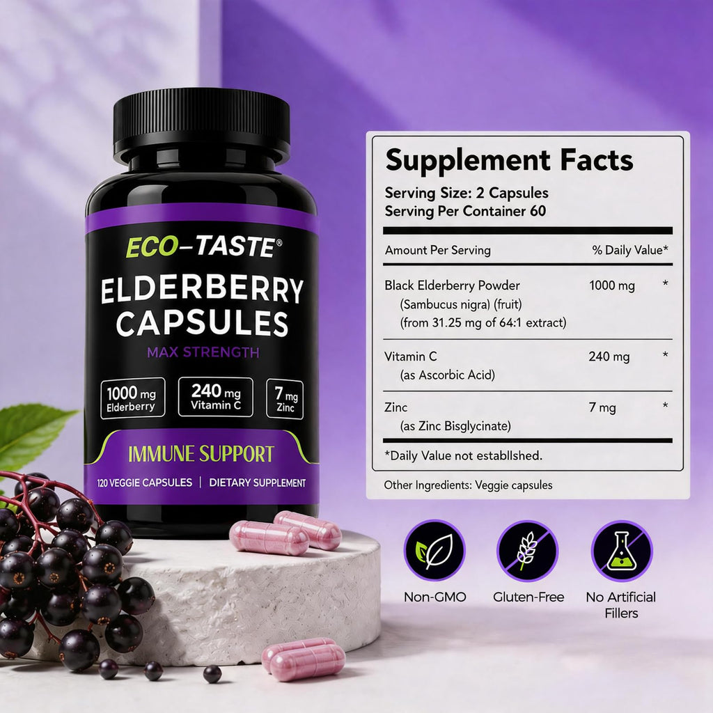 immune support with elderberry extract