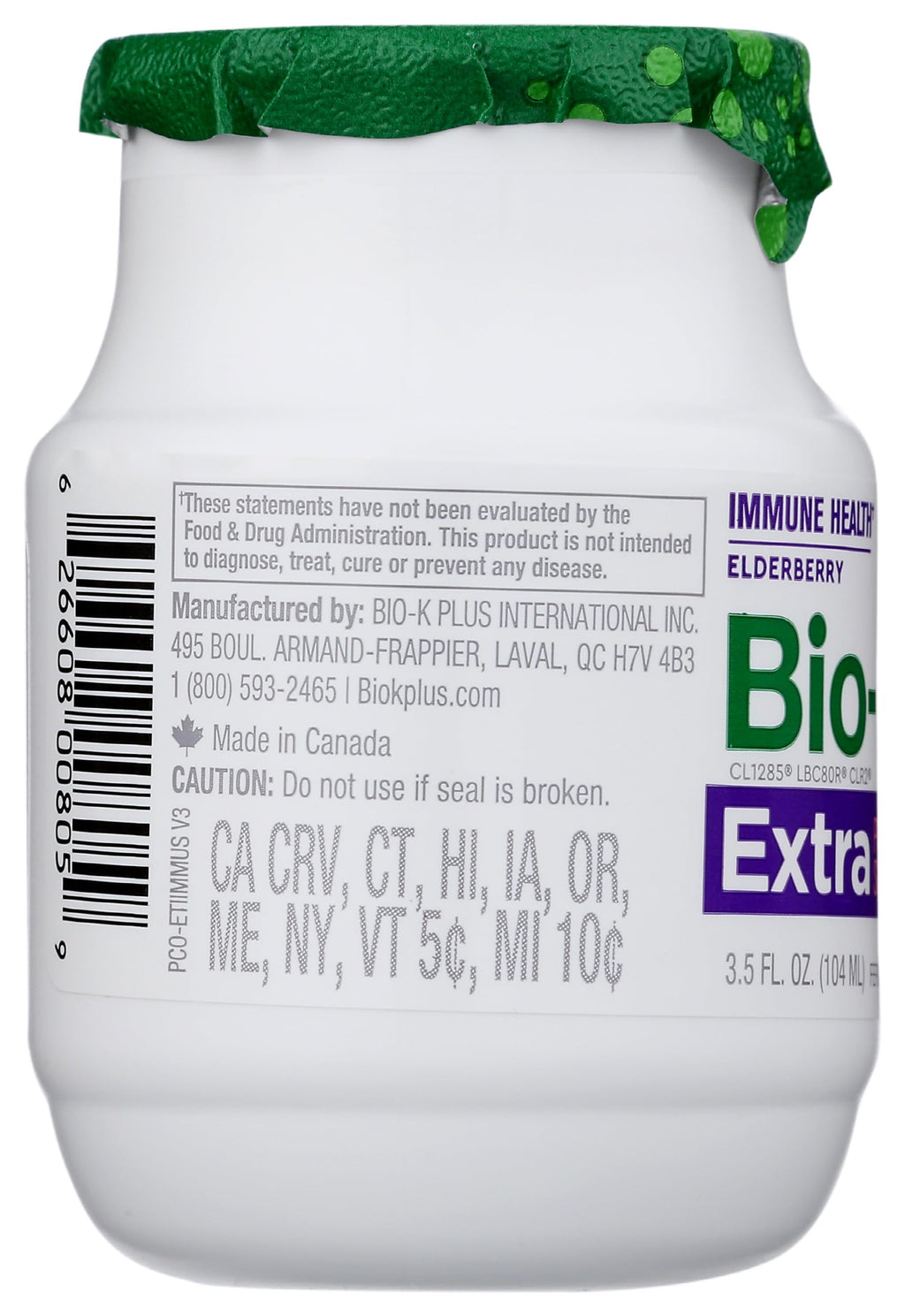 immune support with elderberry extract