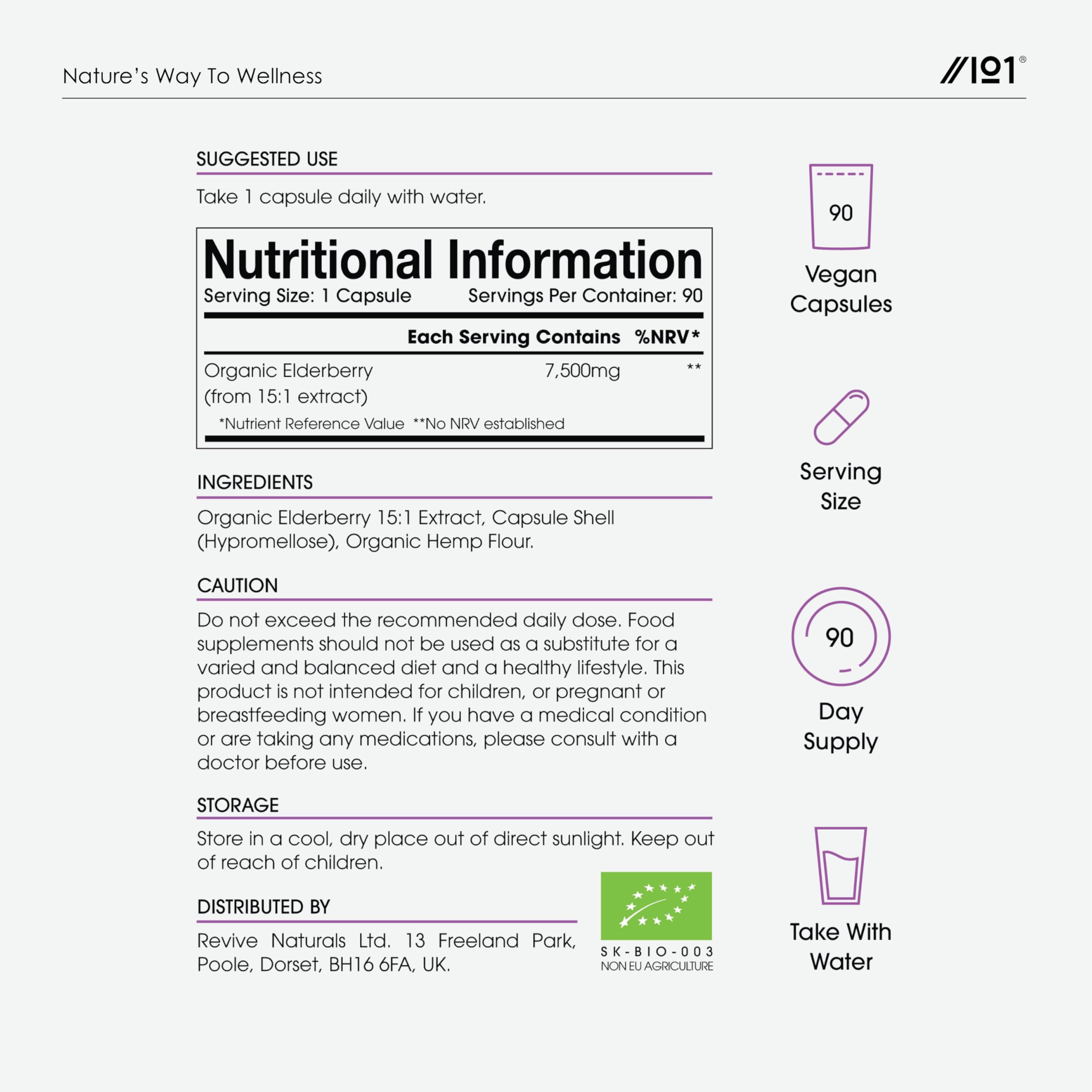 immune support with elderberry extract