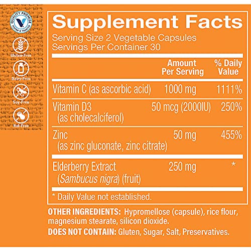 Immune support with elderberry extract