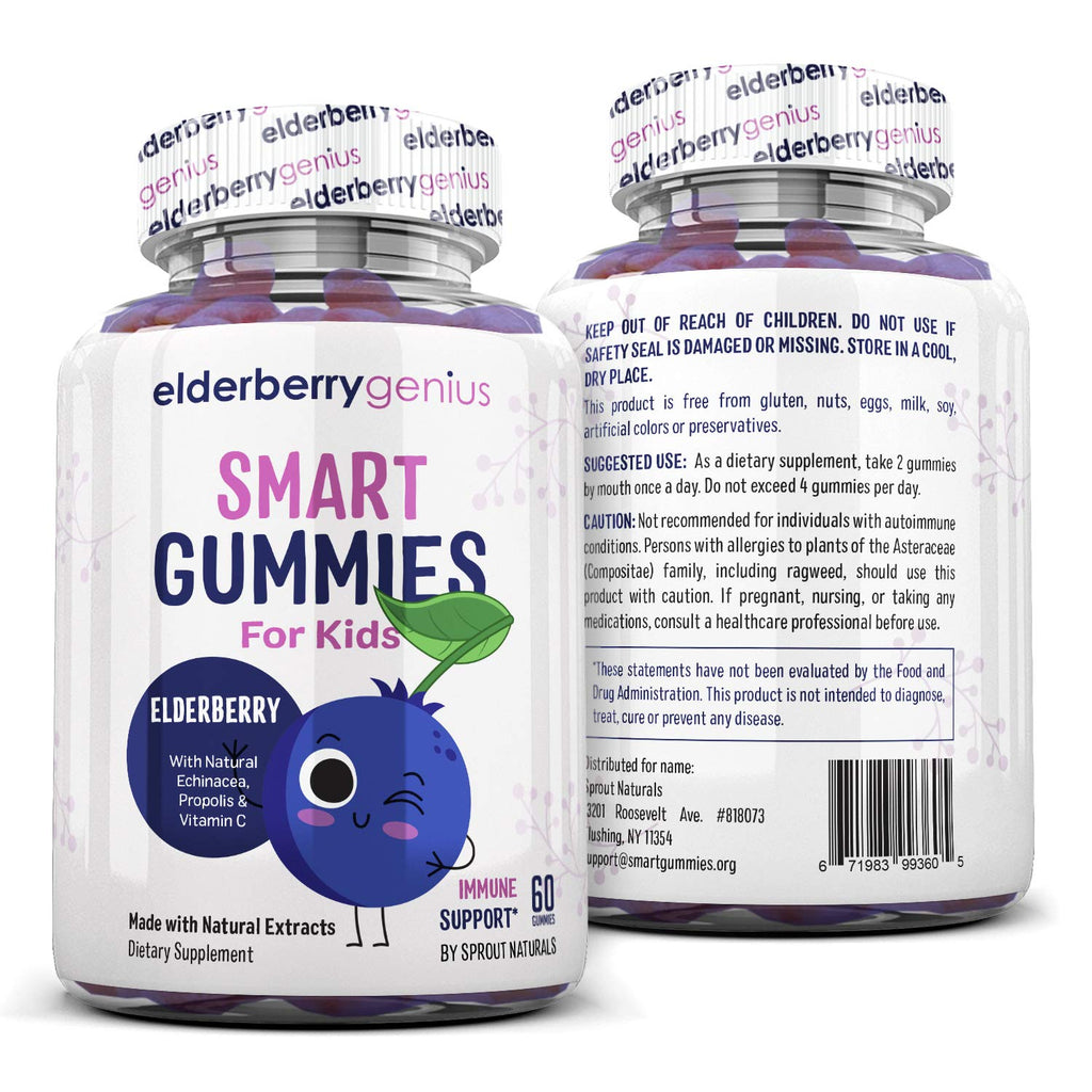 immune support with elderberry gummies