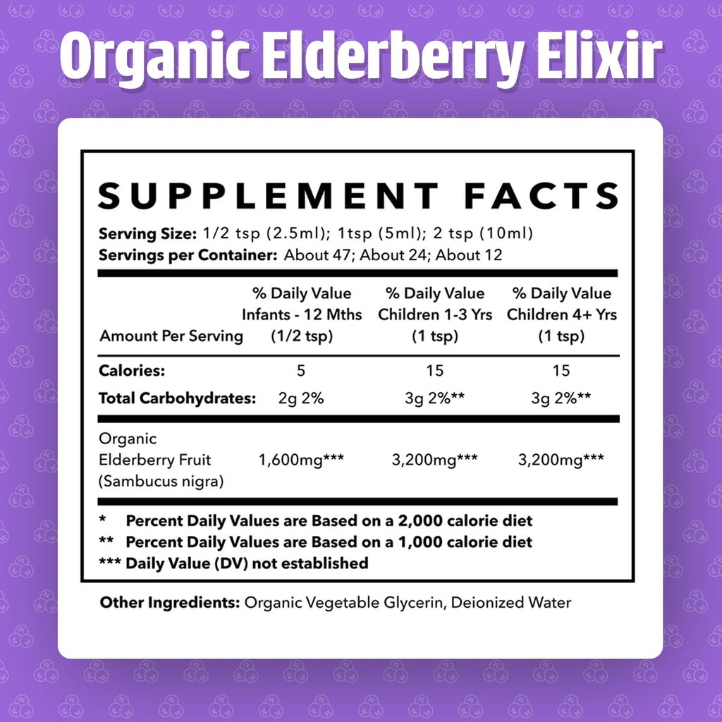 immune support with elderberry syrup