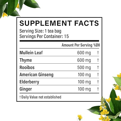 immune support with elderberry tea