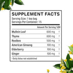 immune support with elderberry tea