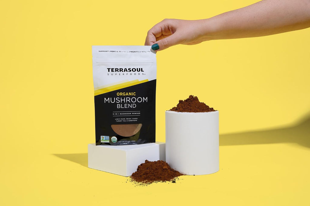 immune support with five mushroom blend