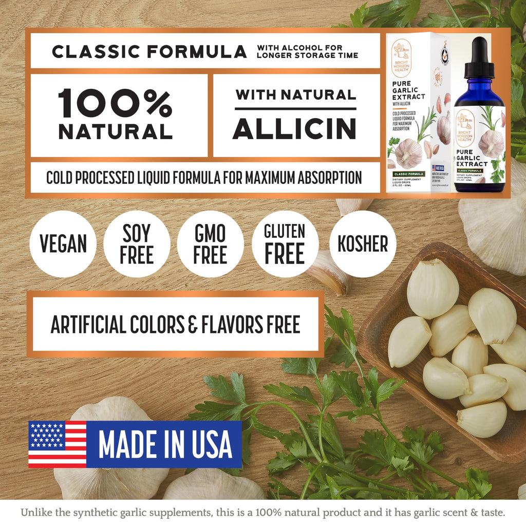 immune support with garlic allicin