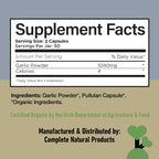 immune support with garlic capsules