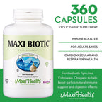 immune support with garlic capsules