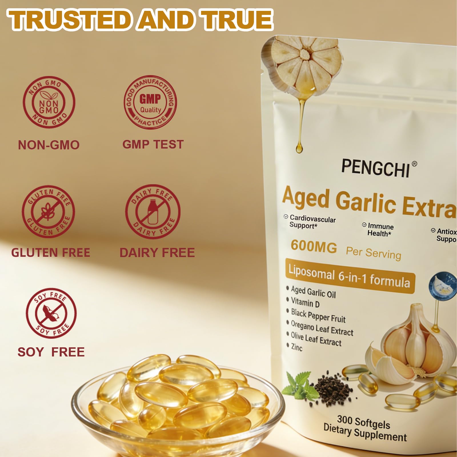 immune support with garlic extract