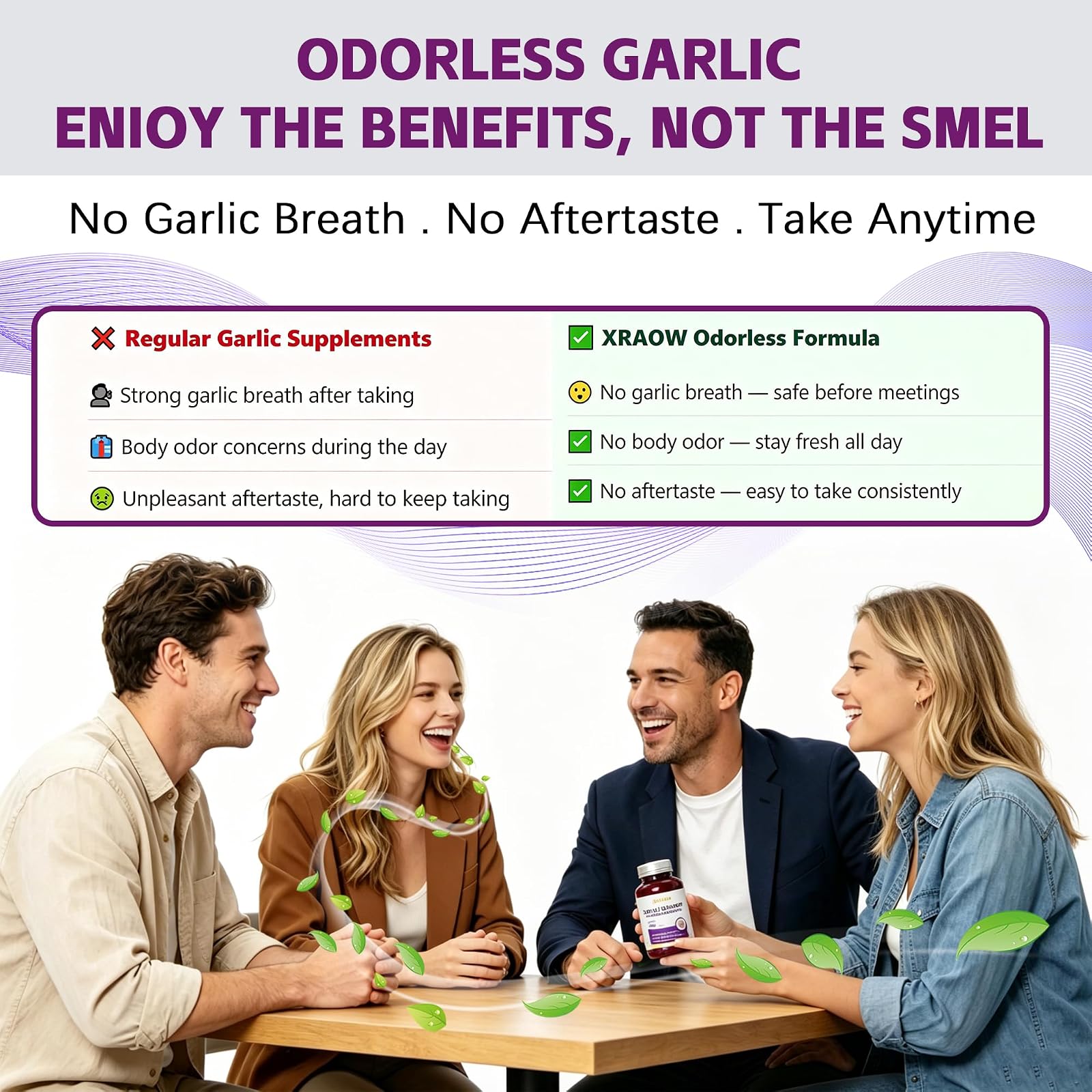 immune support with garlic extract