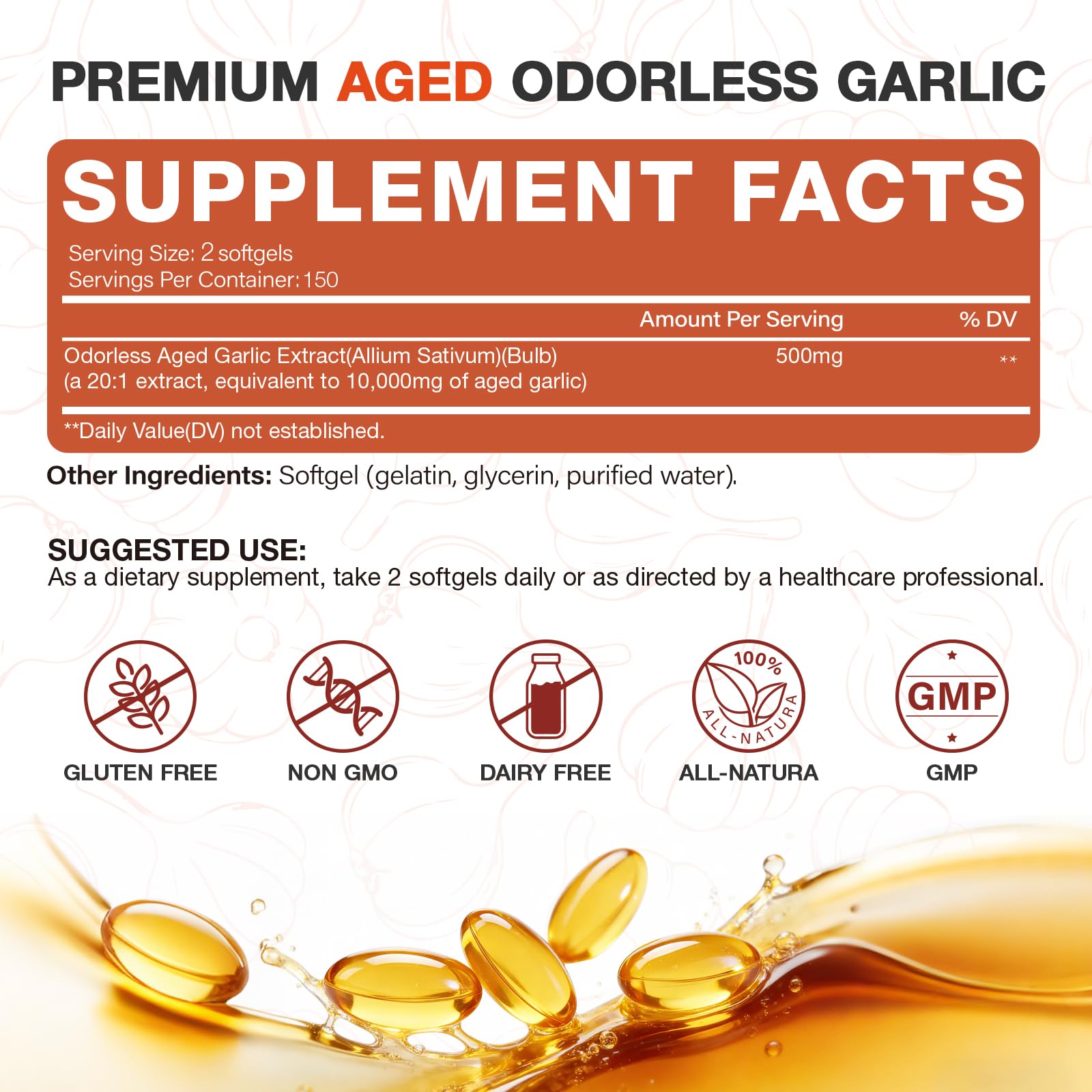 immune support with garlic extract