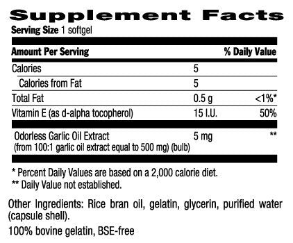 immune support with garlic extract