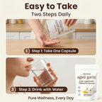 immune support with garlic softgels
