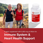 immune support with garlic tablets