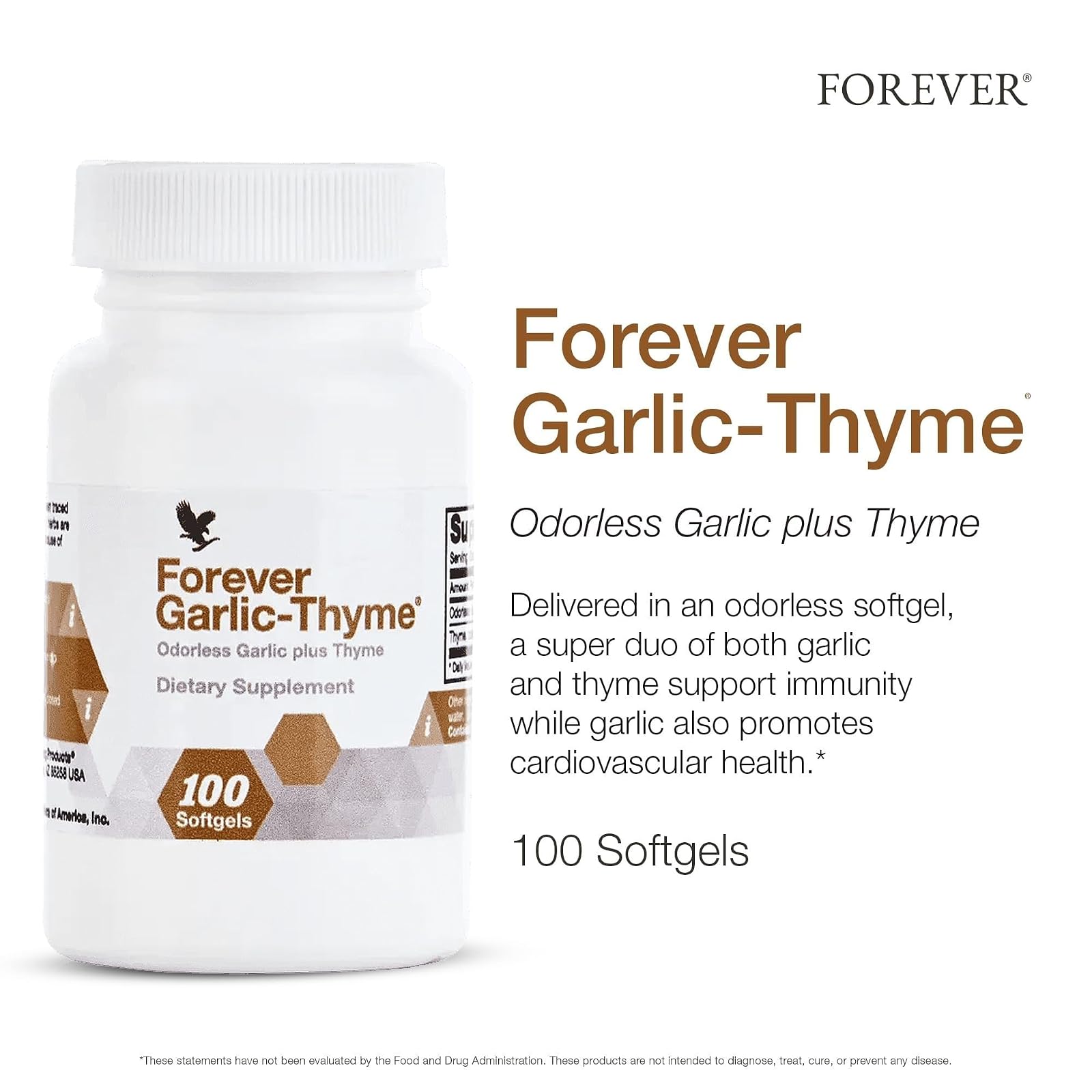 immune support with garlic thyme