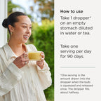 immune support with ginger tea tonic