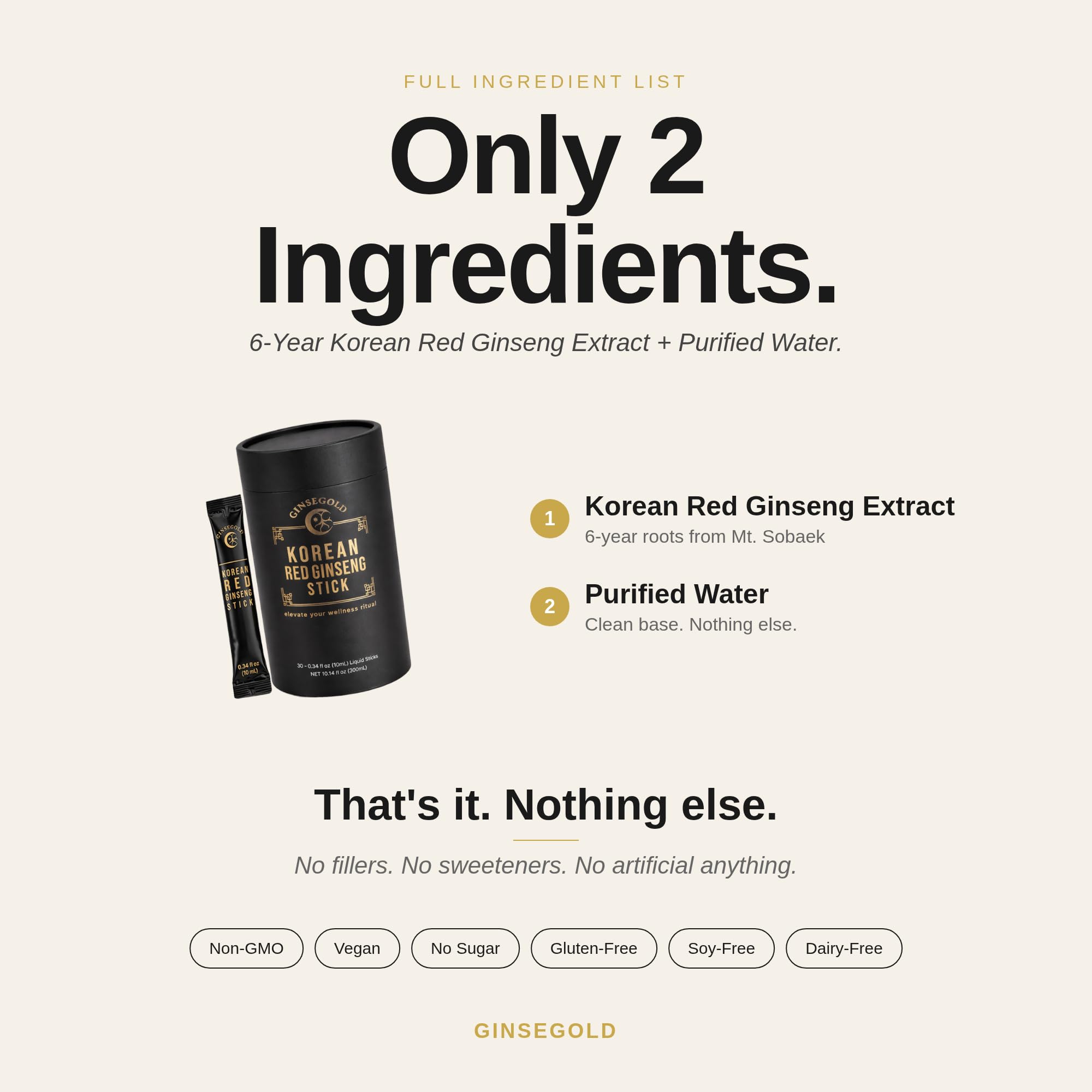 immune support with ginseng sticks