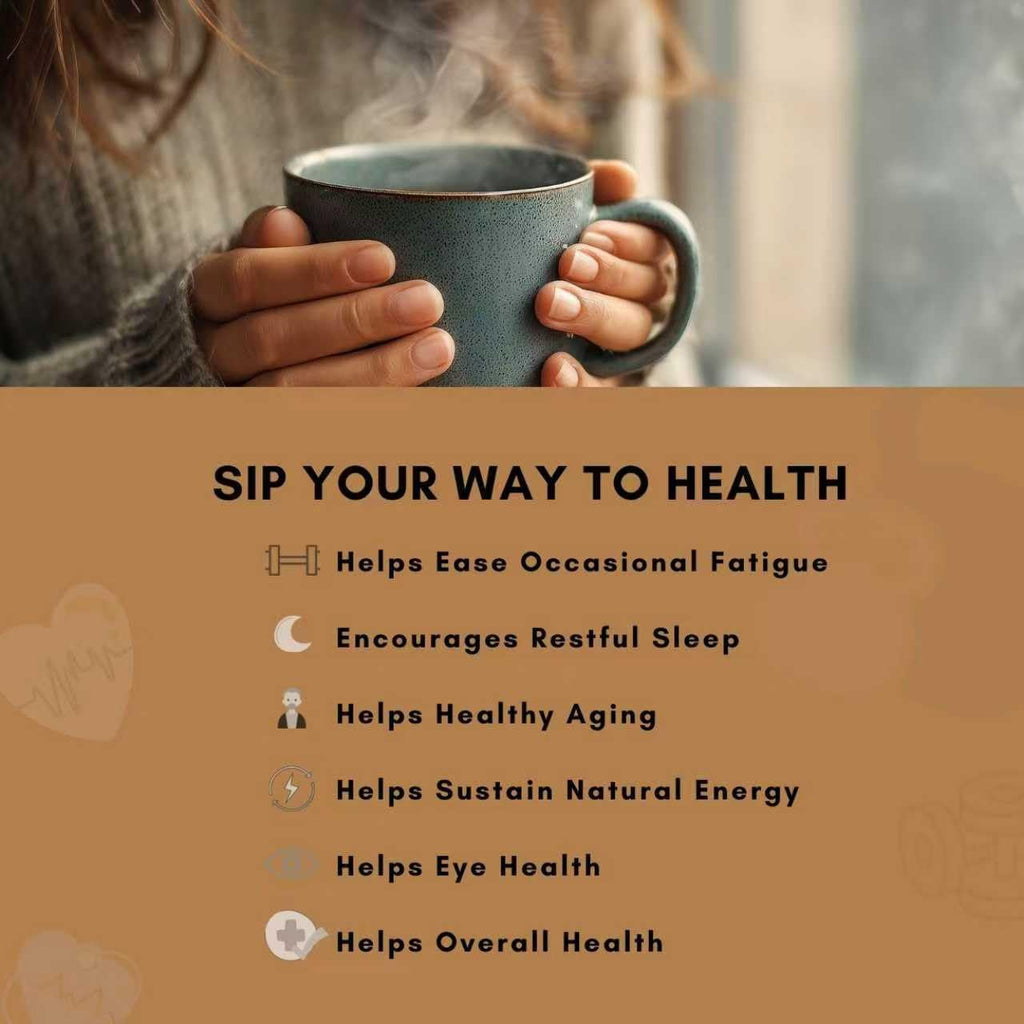 Immune support with ginseng tea