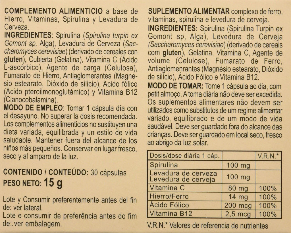 immune support with Integralia Hierro Plus
