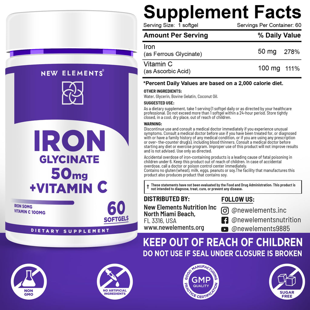 Immune support with Iron Glycinate