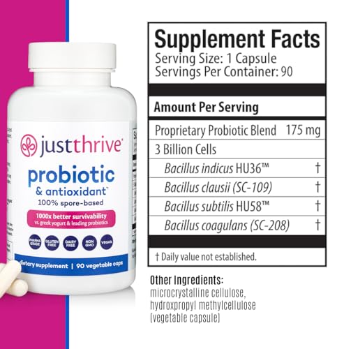 immune support with Just Thrive probiotics