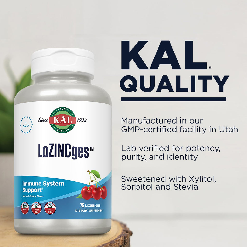 immune support with Kal zinc