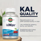 immune support with Kal zinc