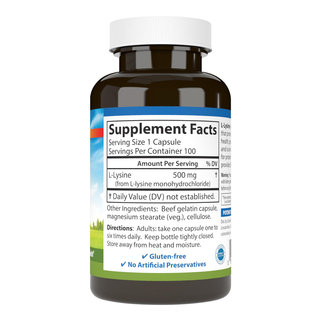 immune support with L-Lysine supplement
