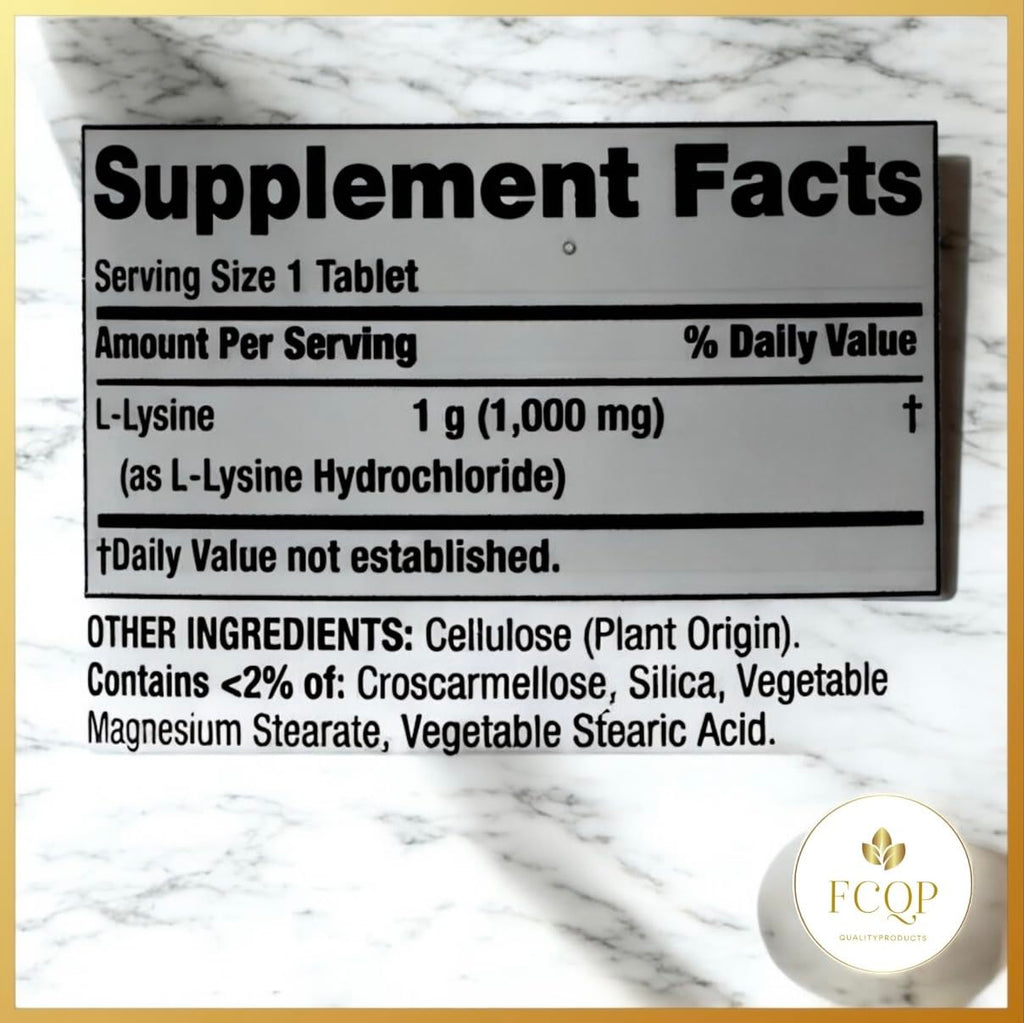 immune support with L-Lysine