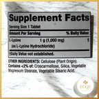 immune support with L-Lysine