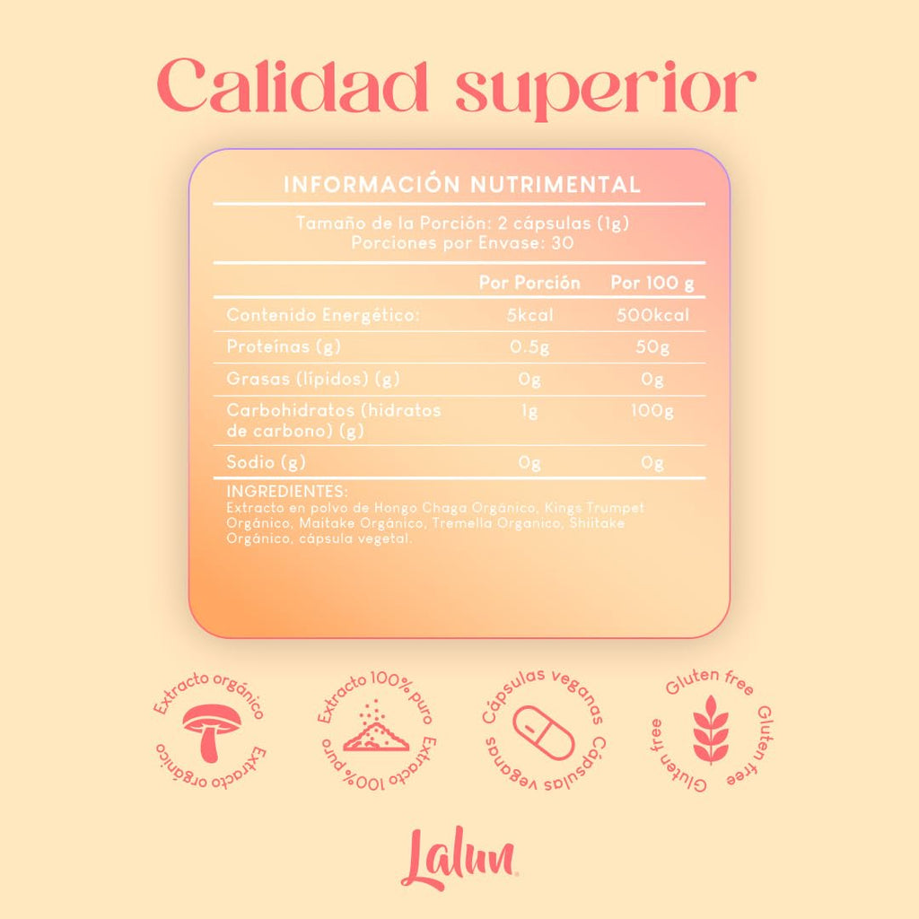 immune support with LALUN mushrooms