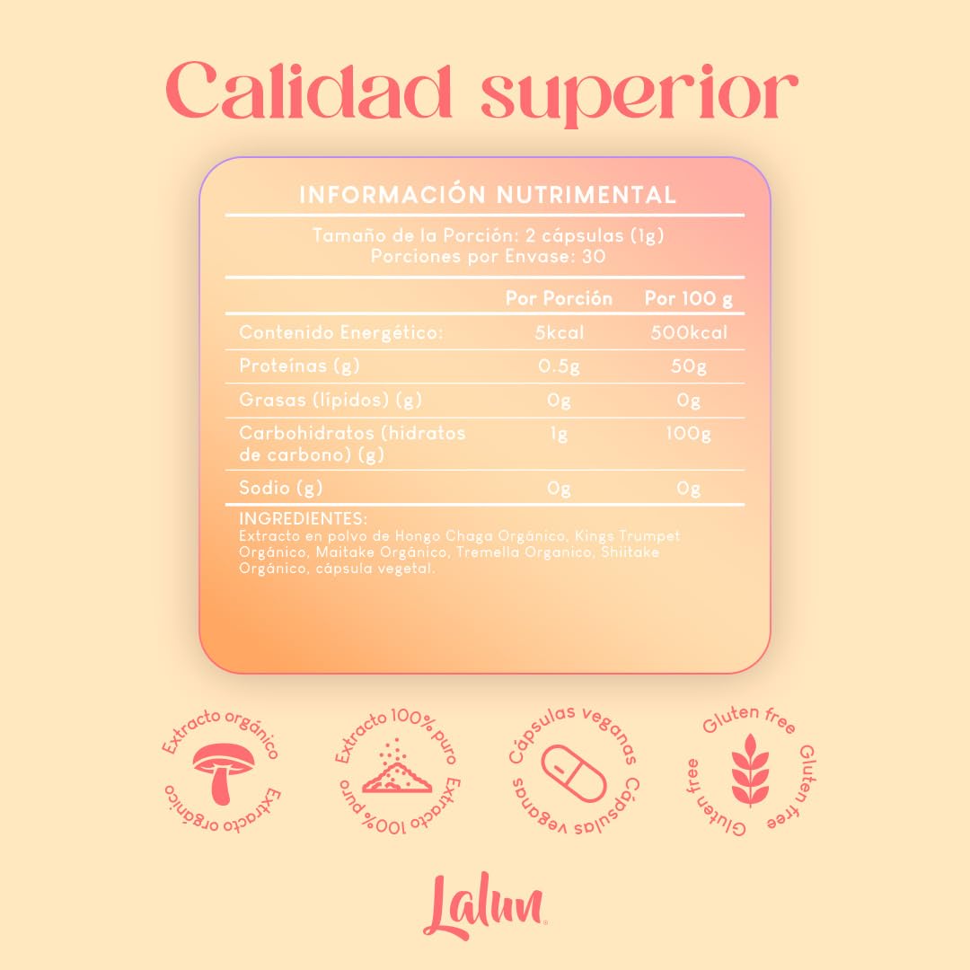 immune support with LALUN mushrooms