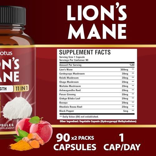 immune support with Lion's Mane mushrooms