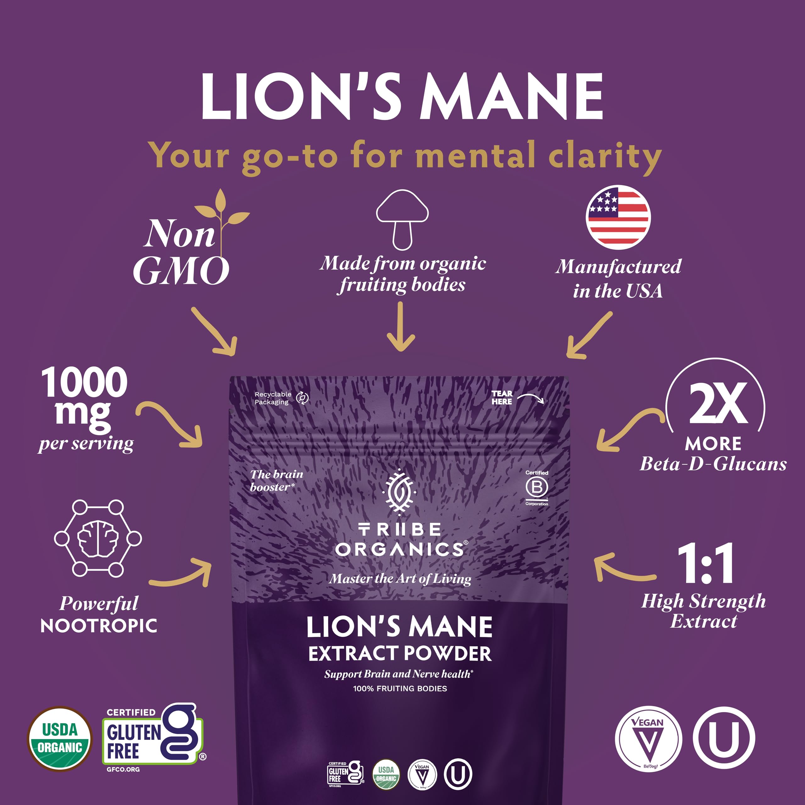 immune support with lion's mane